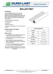 Duro-Last Specification Manual