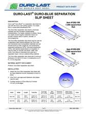 Duro-Last Specification Manual